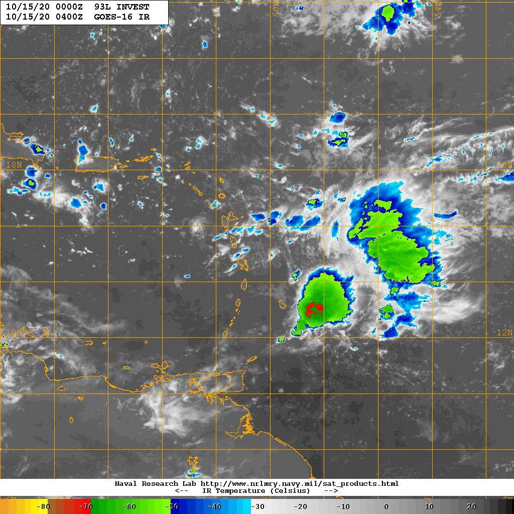 Suivi de la météo et des cyclones en Guadeloupe